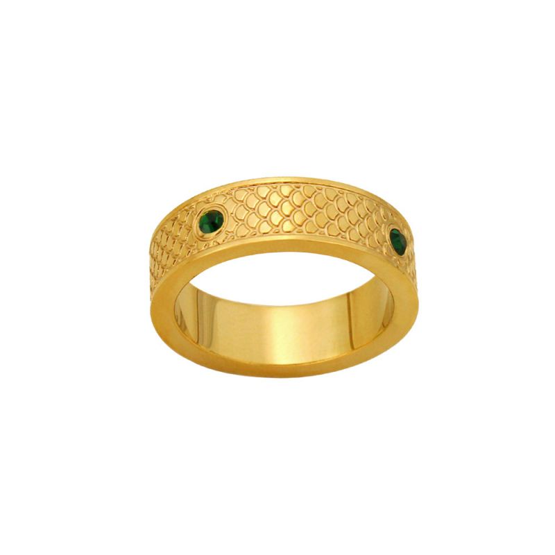 Fashion Ys879 Green Zirconia Ring Size 7 Stainless Steel Diamond ...